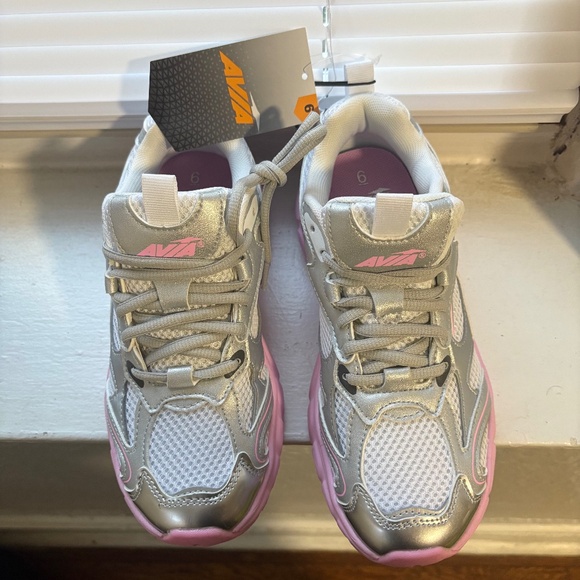 Avia | Shoes | The Avia Womens 500 Performance Sneakers Size 6 Pink And ...